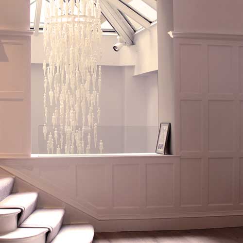 The portfolio of work by Scabetti, including the original ceramic fish ...