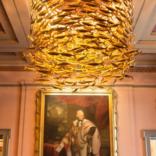 The portfolio of work by Scabetti, including the original ceramic fish ...