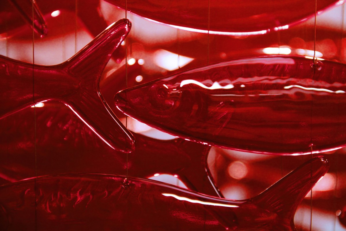 Scabetti | Home of the original ceramic fish chandelier, created from ...